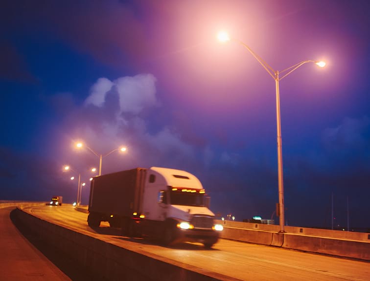 Trucking During the Day to at Night: 5 Tips on Making the Switch